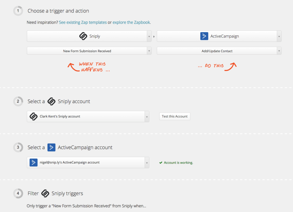 ActiveCampaign + Sniply Integration